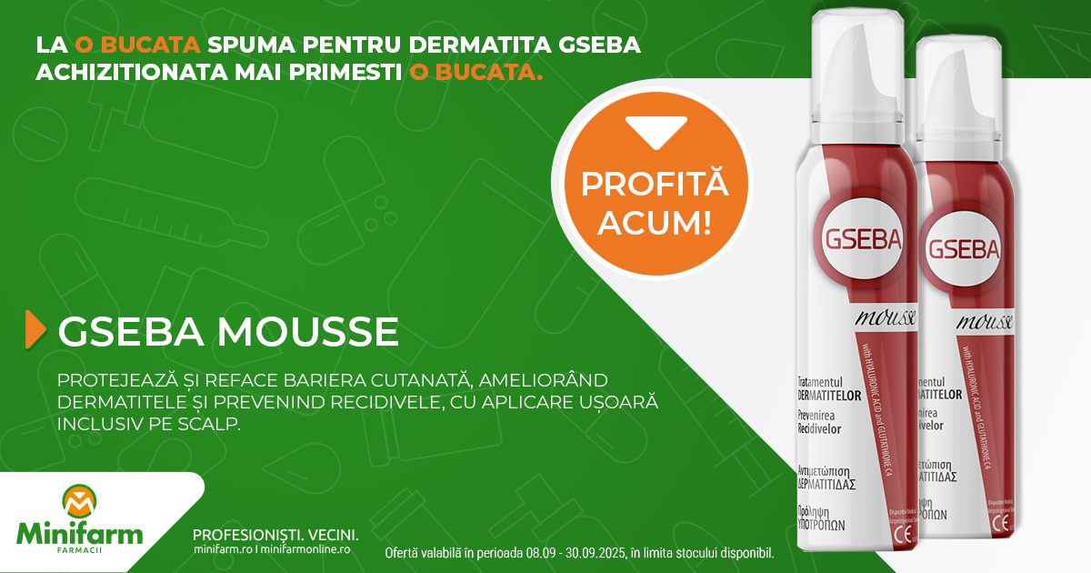 Promotii in farmaciile Minifarm. Descopera promotiile noastre