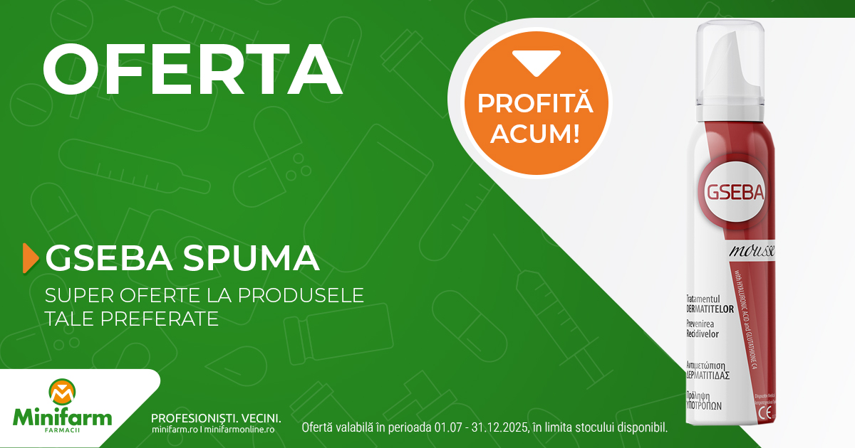 Promotii in farmaciile Minifarm. Descopera promotiile noastre